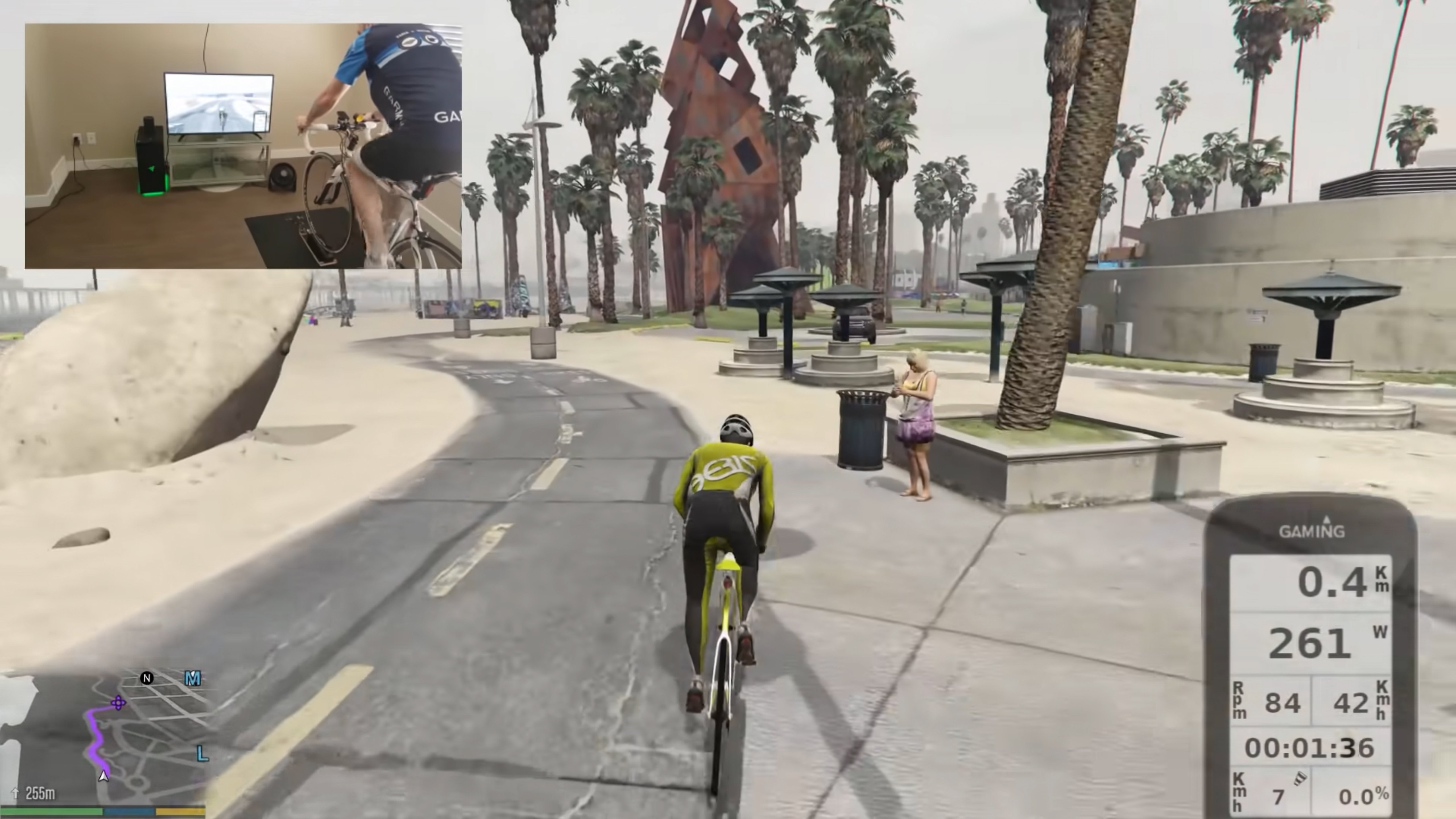 GT Bike V: Indoor-Radtraining mit GTA V - Rennrad-News